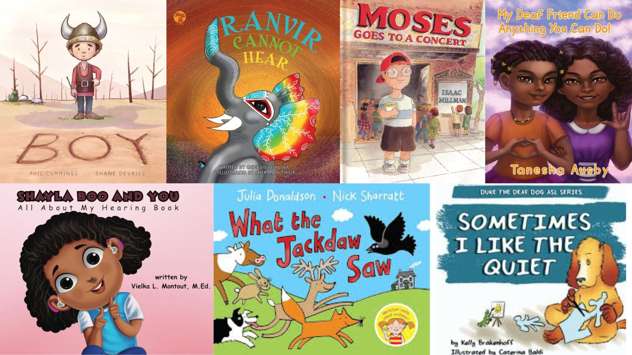 7+ Children's Books with Deaf Characters and Sign Language Videos